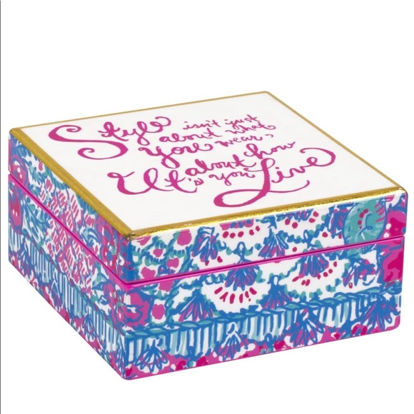 Lilly Pulitzer | Other | Lilly Pulitzer Small Lacquer Box | Poshmark